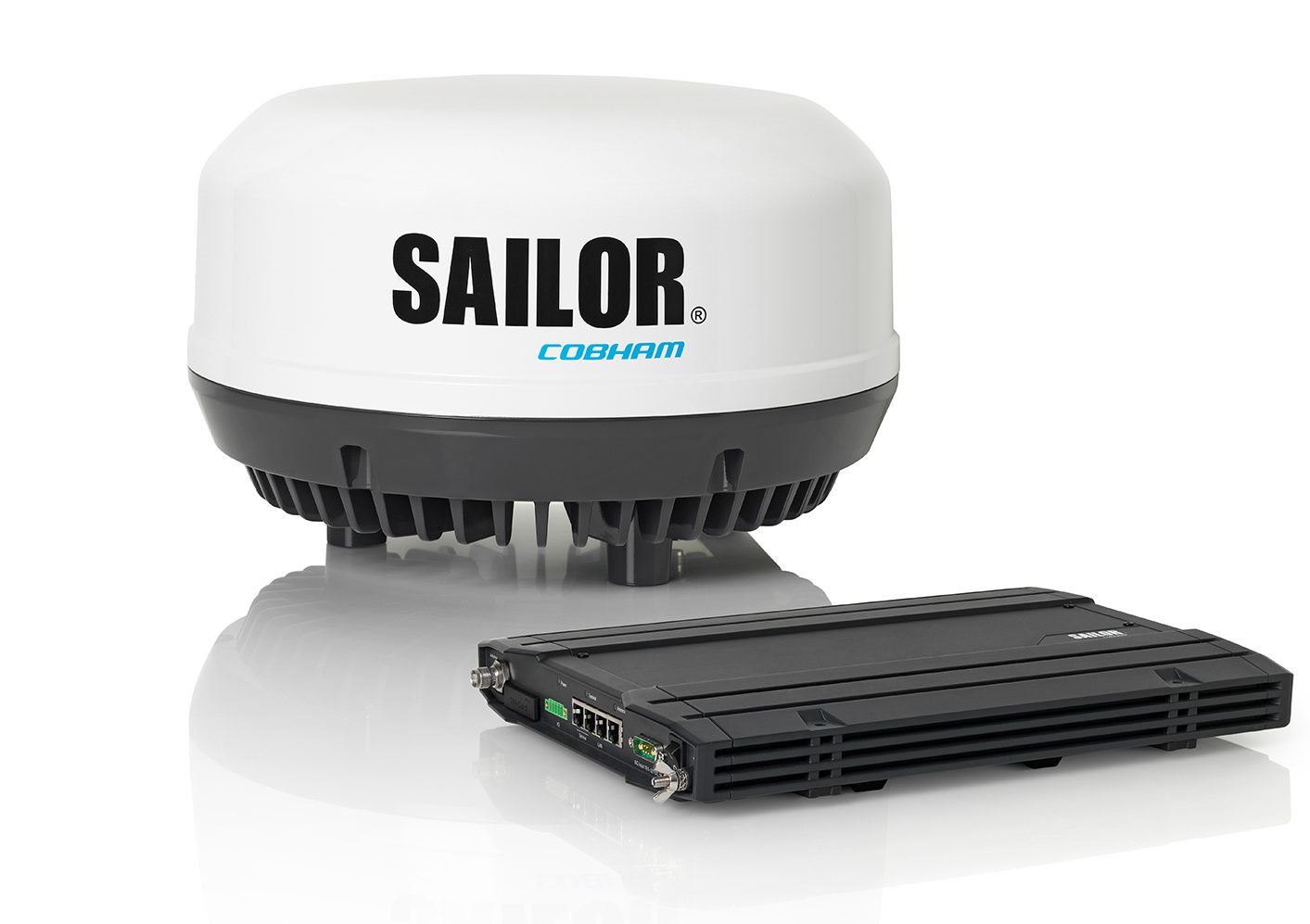 SAILOR 4300 L-band terminal, designed for global satellite services in ...