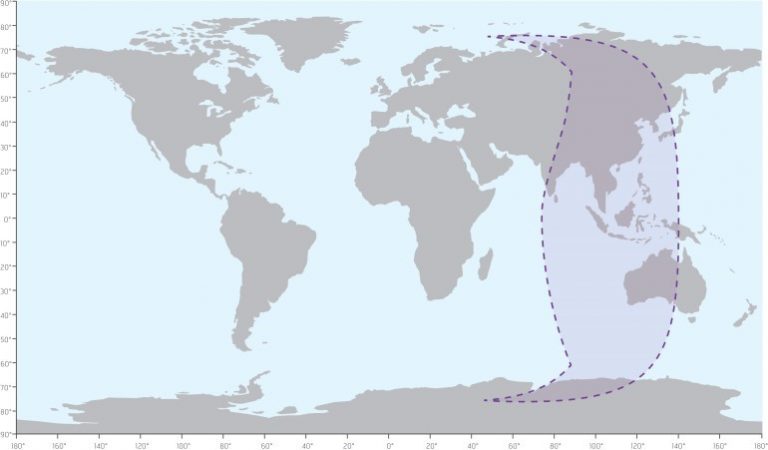 Inmarsat-C coverage | Hansael